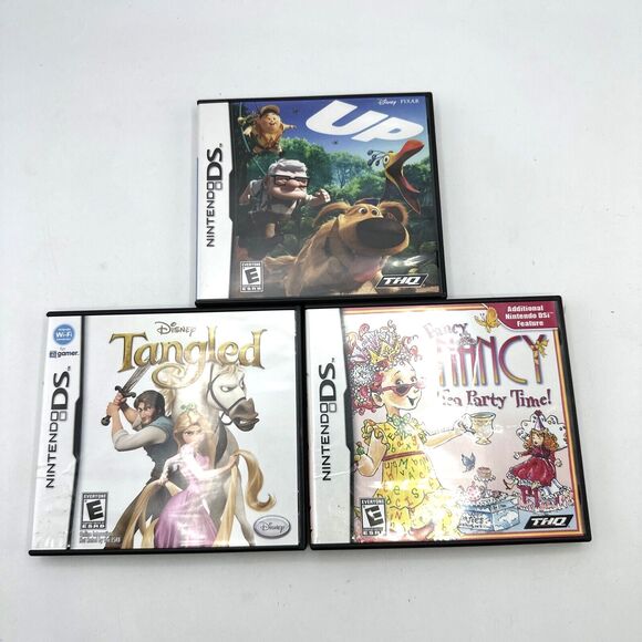 Video Games & Consoles | Lot Of 3 Nintendo Ds Games Disney Pixar Up ...